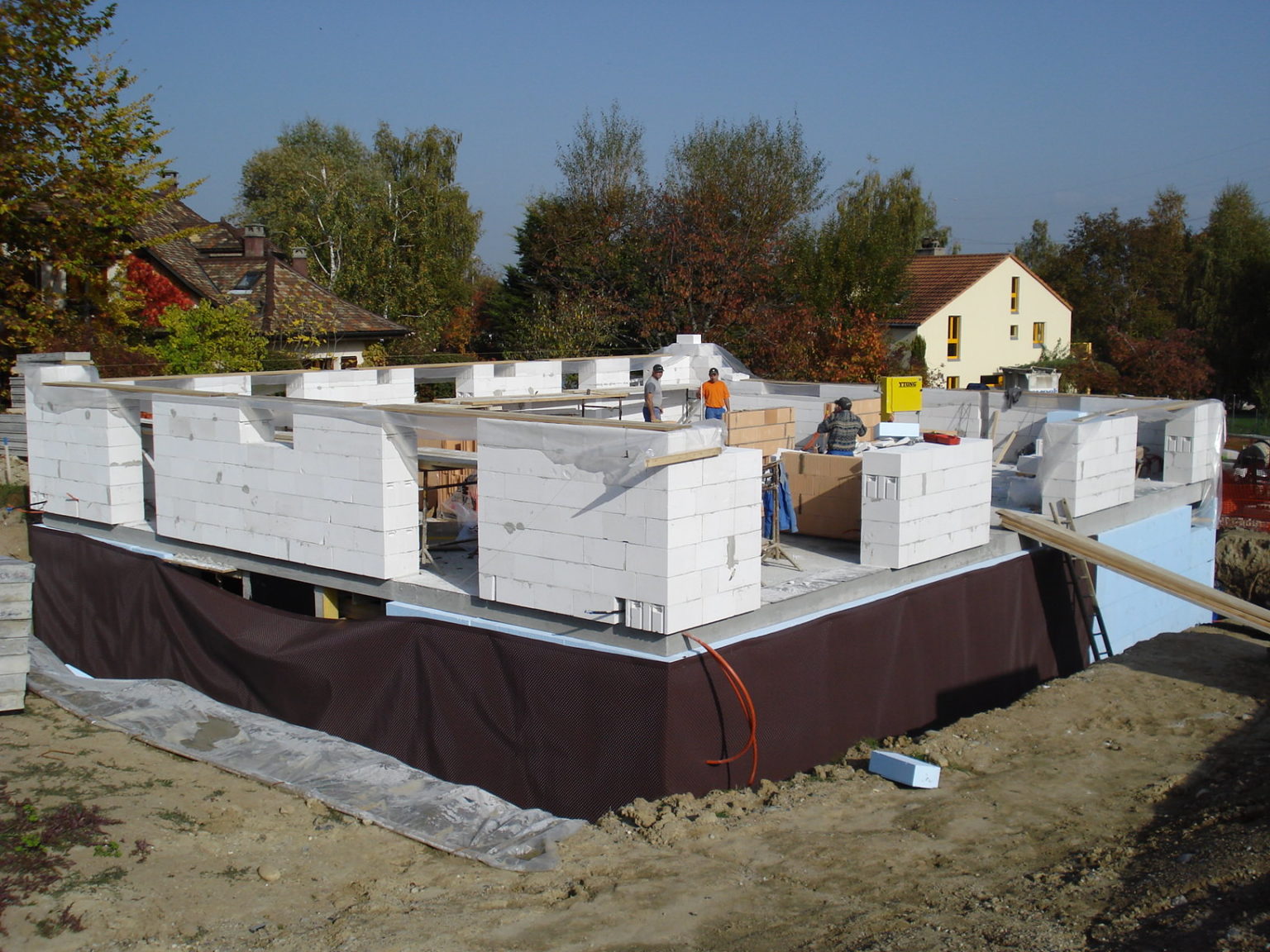 La maçonnerie de briques monolithique - La Maison Nature